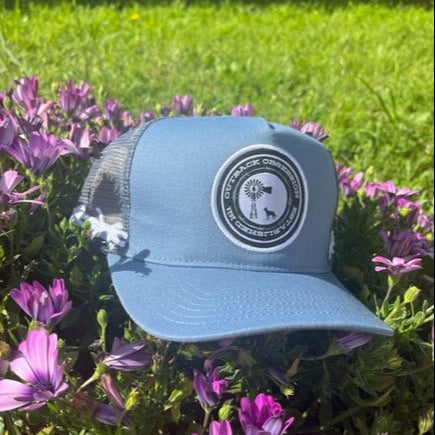 Blue Trucker cap – outbackobsession